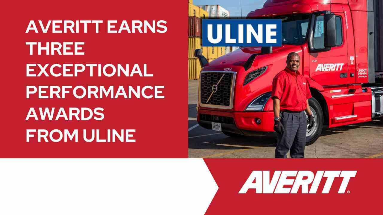 Averitt Wins Three Exceptional Performance Awards from ULINE